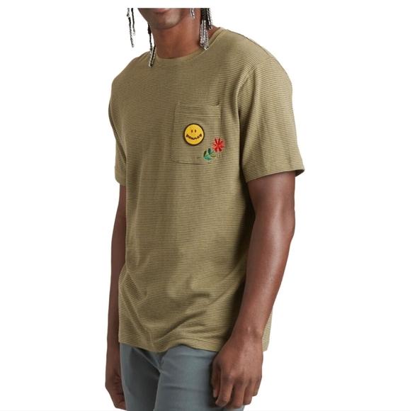 Howler Brothers | Shirts | Howler Brothers Olive Striped Tee With ...